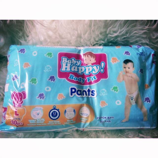 Jual Baby happy pants L30, M34 | Shopee Indonesia