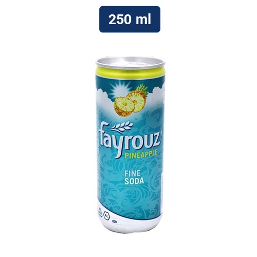 Jual Fayrouz Pineapple Minuman Soda 250 mL | Shopee Indonesia