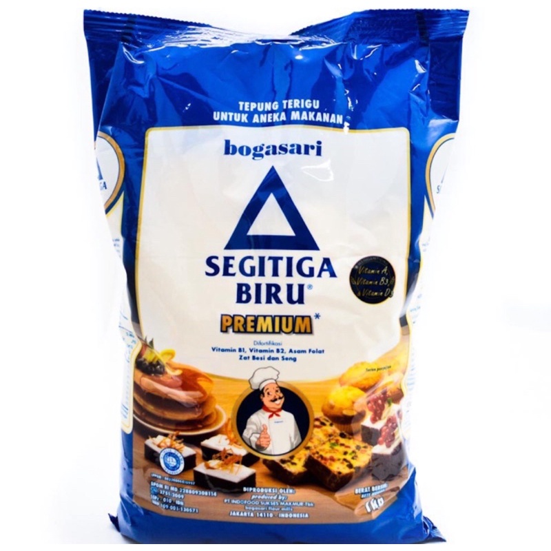 Jual BOGASARI SEGITIGA BIRU PREMIUM 1 kg | Shopee Indonesia