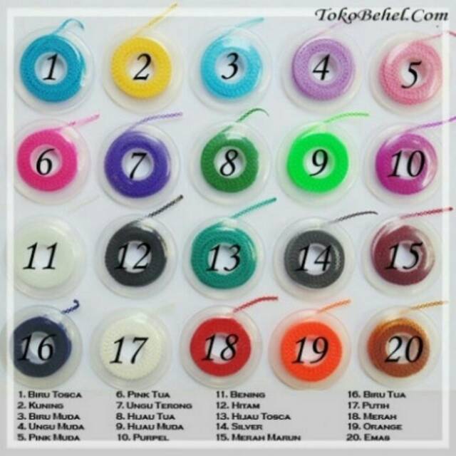 Jual POWER CHAIN 12500/METER BEBAS PILIH WARNA | Shopee Indonesia