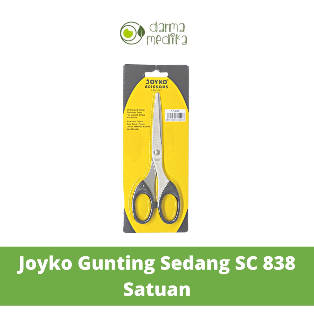 Jual Joyko Gunting Sedang SC 838 SC-838 per piece | Shopee Indonesia