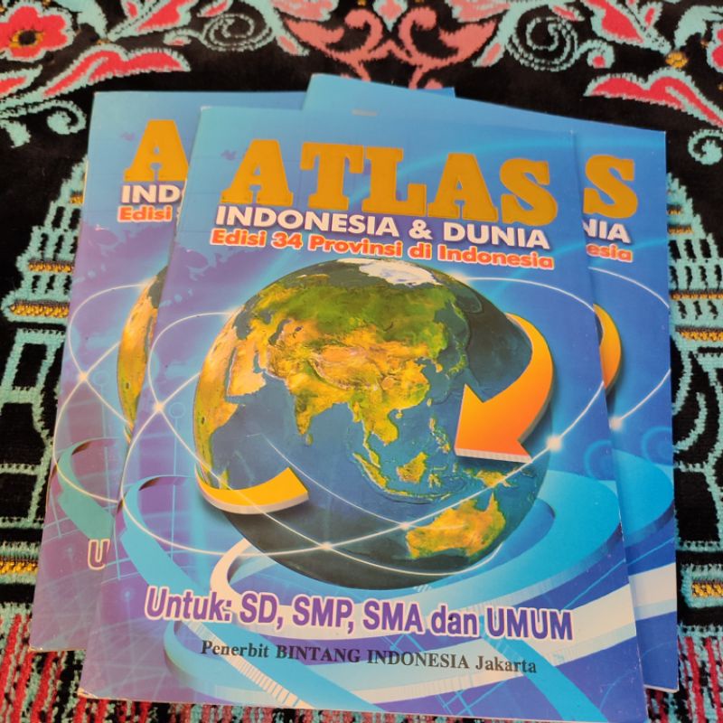 Jual Atlas Lengkap - Atlas Indonesia dan Dunia | Shopee Indonesia