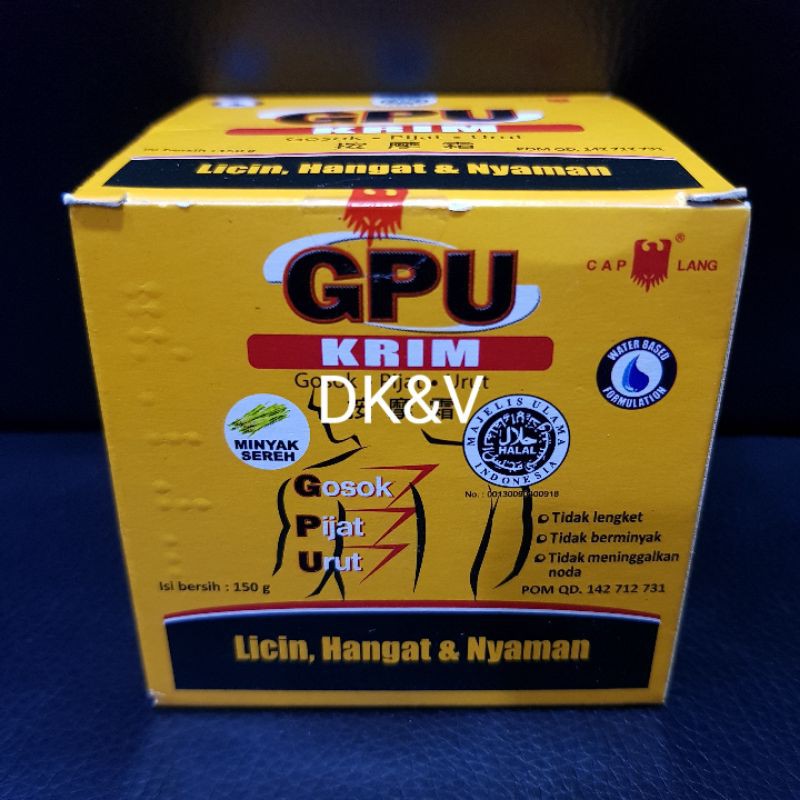 Jual GPU Krim 150 Gr | Shopee Indonesia
