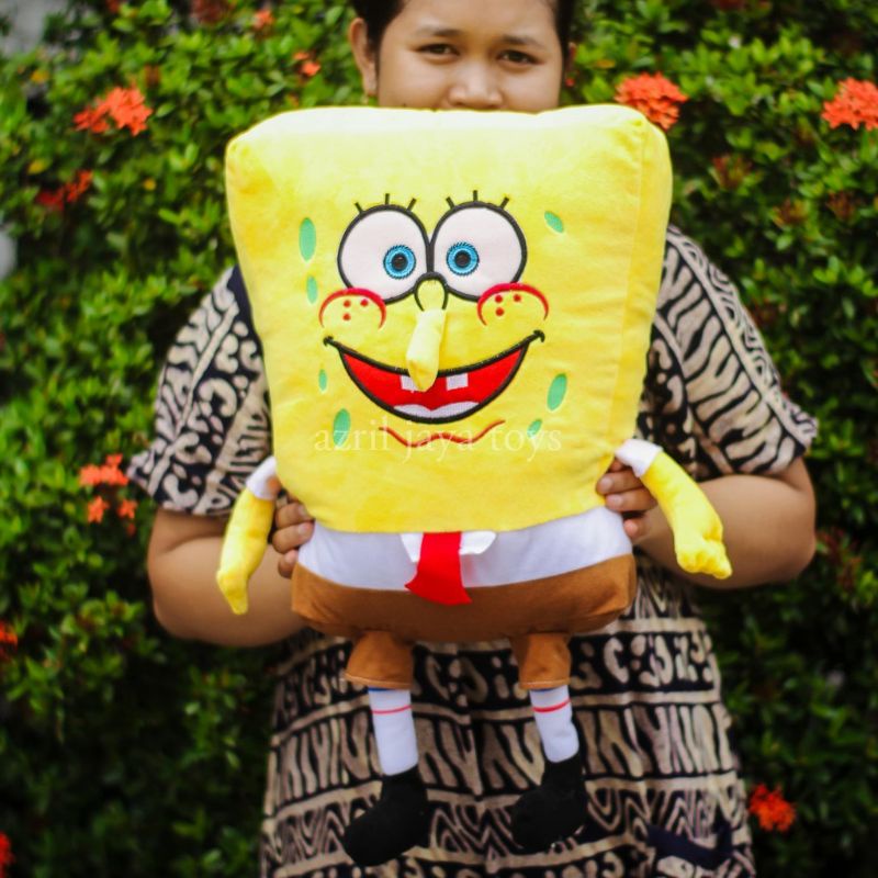 Jual Boneka mainan anak Spongebob squarepants jumbo SNI | Shopee Indonesia