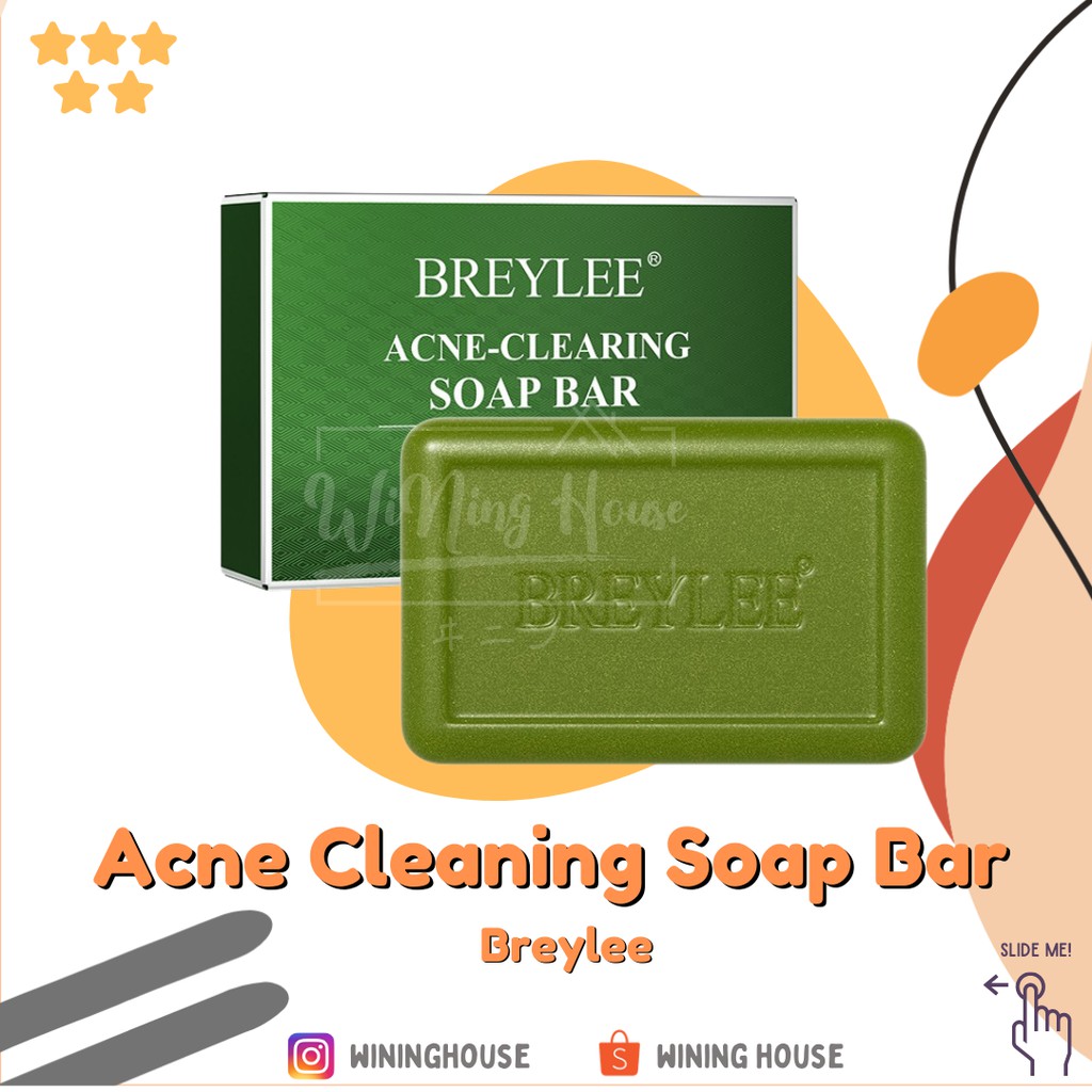 Jual Breylee Acne Cleaning Soap Bar ( 80g ) | Shopee Indonesia