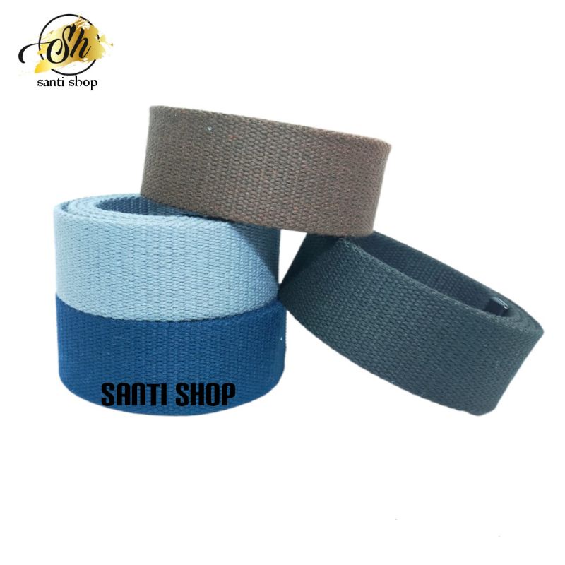 Jual TALI IKAT PINGGANG CANVAS 100% KATUN TEBAL | Shopee Indonesia