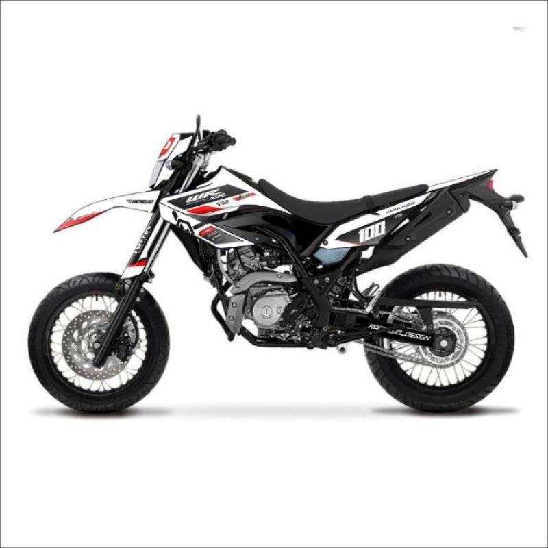 Jual DECAL STICKER MOTOR WR 155 DESAIN BISA REQUESH Bahan Orajet ...