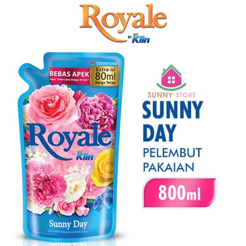 Jual ROYALE Parfum Series 780ml & 800ml by Soklin SOFTENER Pelembut dan ...