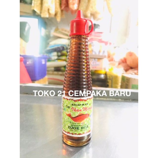 Jual Kecap Ikan Merah Djoe Hoa Botol Kecil 140 ml | Kecap Ikan Juha ...