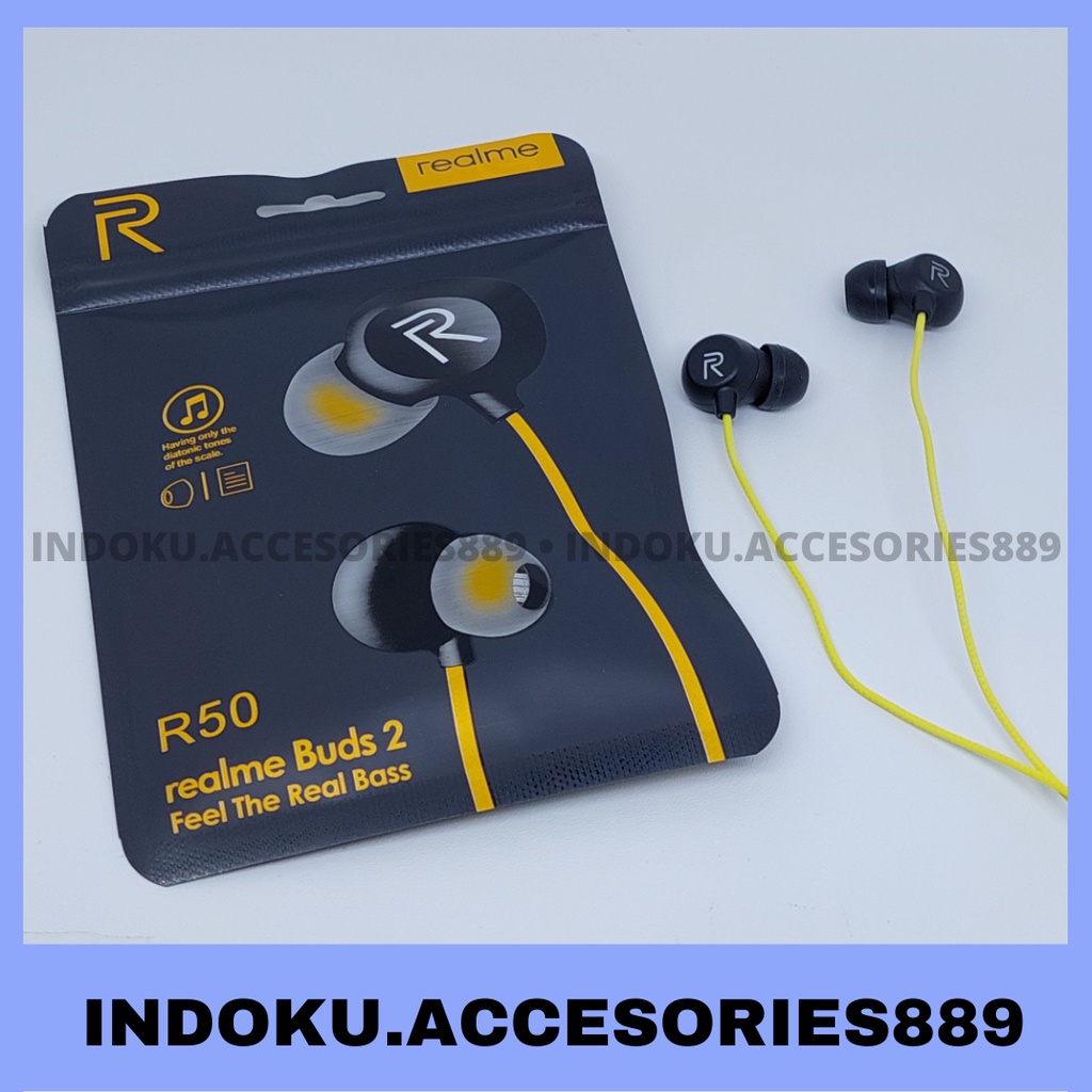 Jual Headset Realme R50 Hf C11 C35 C3 C21 C21Y 5i C12 C25 C17 Buds 2 Extra Bass | Shopee Indonesia