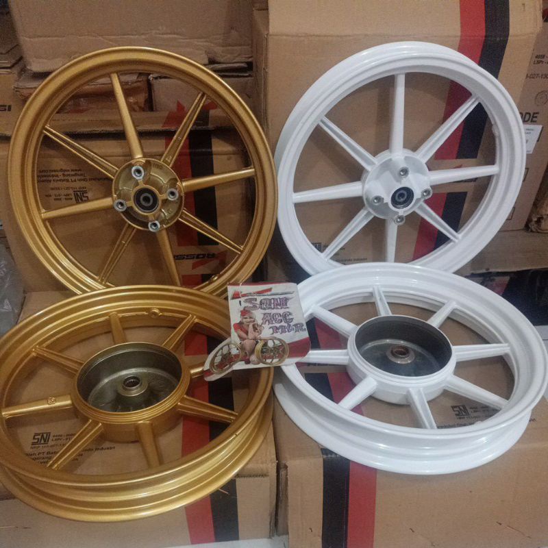 Jual velg racing Mio sporty, Smile,Fino115,soul GT 115karbu | Shopee ...