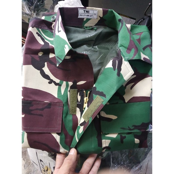 Jual BAJU PDL DORENG TNI TACTICAL BALOTELLI RESLETING FURING | Shopee Indonesia