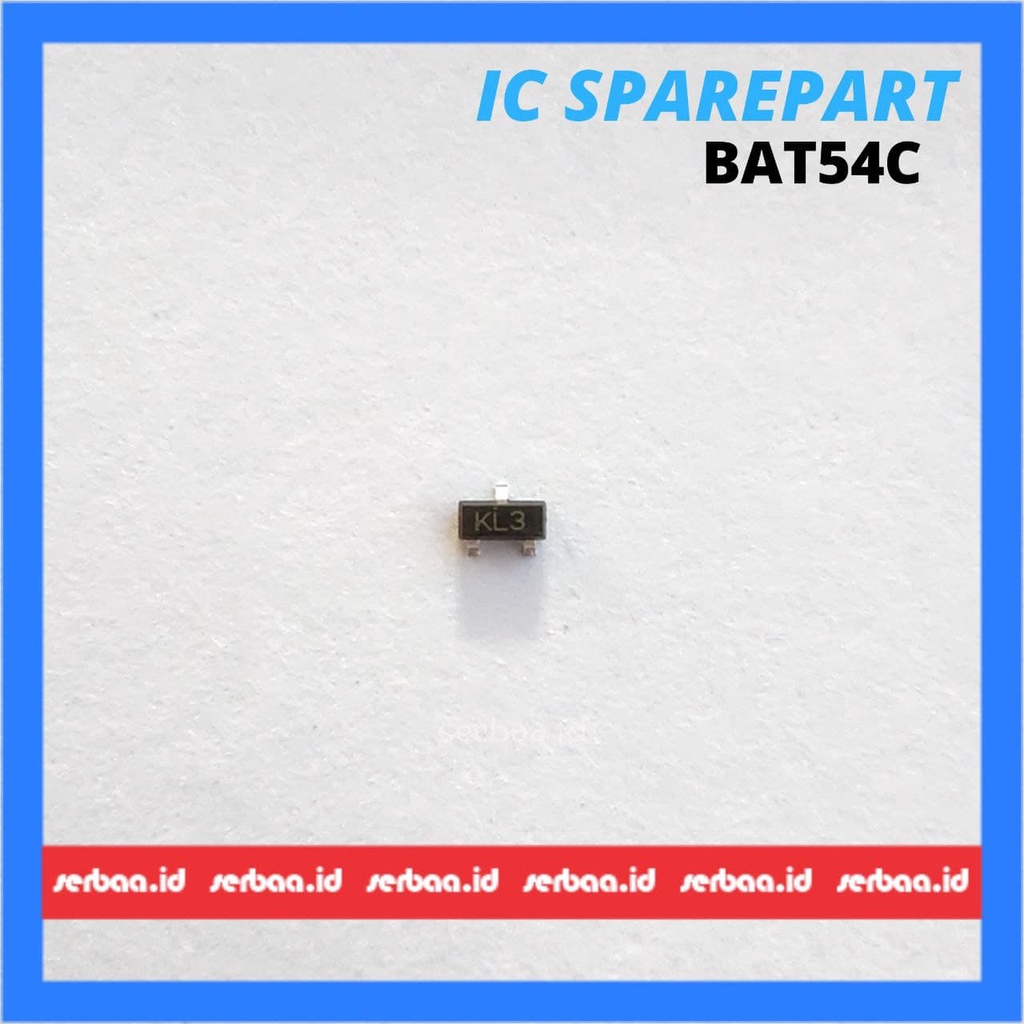 Jual BAT54C Dioda 200mA 30V Schottky Barrier diode BAT54 KL3 SOT-23 | Shopee Indonesia