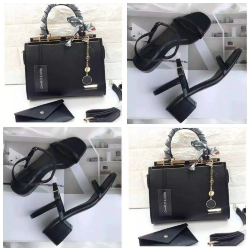 Jual paket tas wanita model terbaru dengan hak tahu simpel | Shopee ...