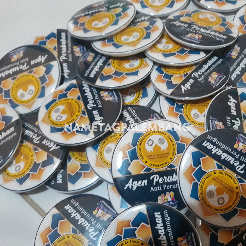 Jual Cetak Pin 58 Peniti Custom || Cetak Pin Murah || Pin 44 Peniti ...