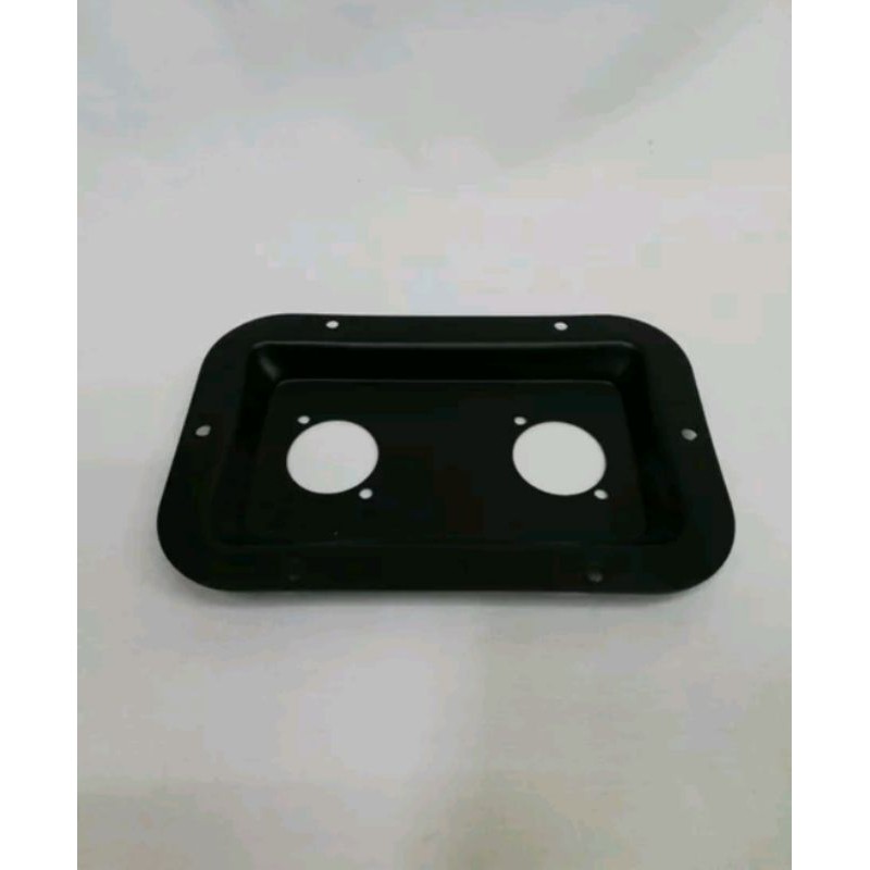 Jual Terminal Plat Panel Besi Dudukan Speakon Canon Dua Lubang Lokal ...
