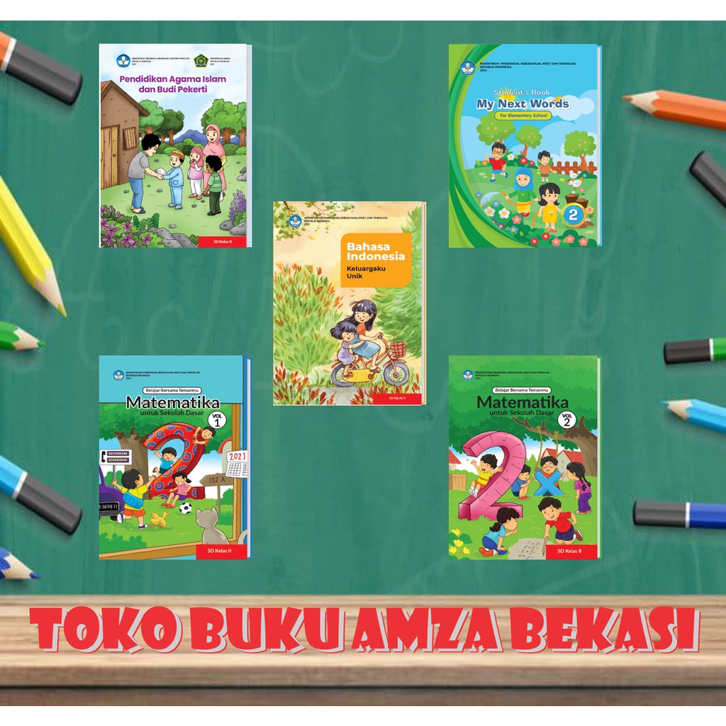 Jual Buku Kumer SD Kelas 2 / Buku Kurikulum Merdeka II Kemendikbud ...
