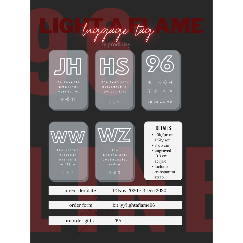 Jual 96 Line Lighter dan Bagtag Akrilik | Shopee Indonesia