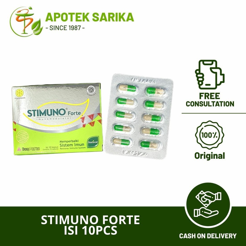 Jual Stimuno forte 1 dus isi 10pcs | Shopee Indonesia