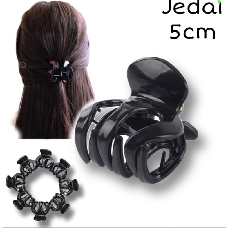 Jual Jeday Jepit Baday 5cm Cakar Jedai Bangkok Jepit Rambut Bahan Kuat ...