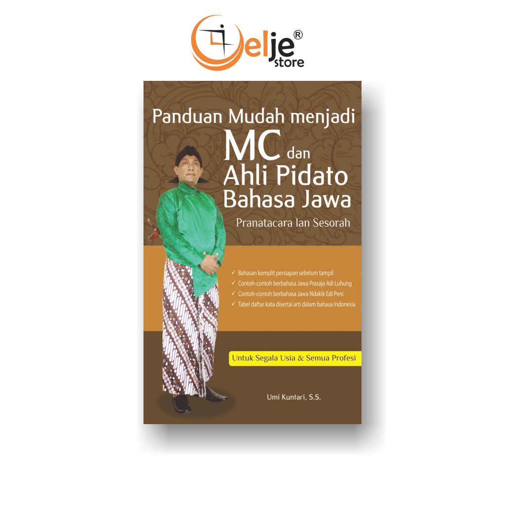 Jual Buku PANDUAM MUDAH MENJADI MC DAN AHLI PIDATO BAHASA JAWA - UMI KUNTARI, S.S. | Shopee ...