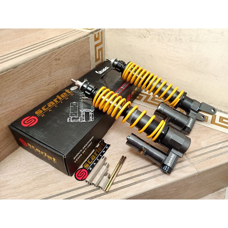 Jual shock scarlet vespa px series excel exclusive original | Shopee ...