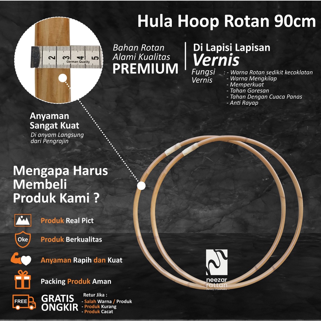 Jual Hula Hoop Warna dan Tanpa Warna / hulahoop / hulahop / holahop Rotan 90 cm | Shopee Indonesia