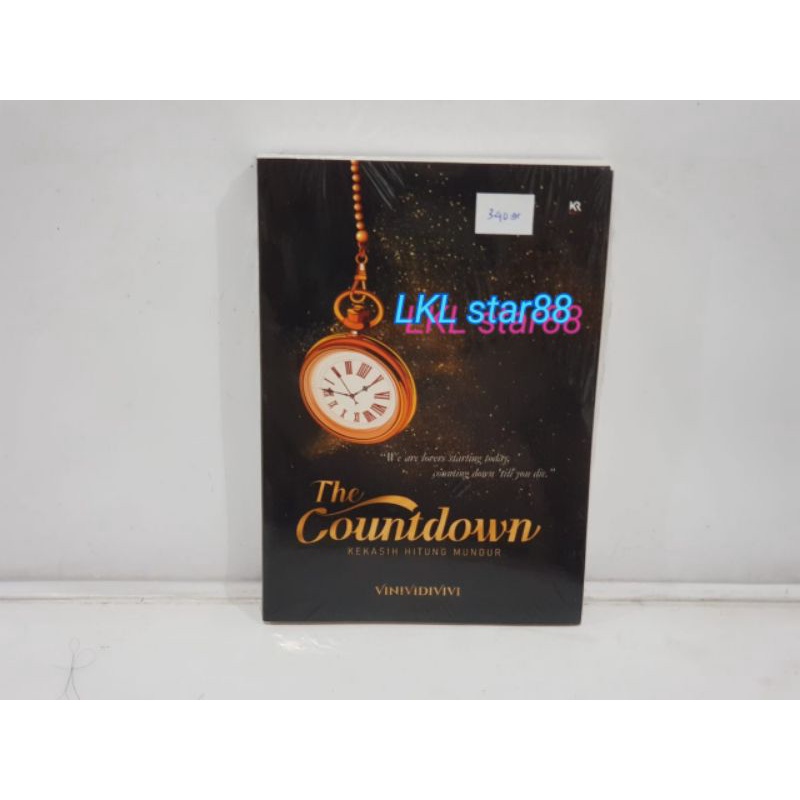 Jual Buku Novel The Countdown ; Kekasih Hitung Mundur by Vinividivivi ...