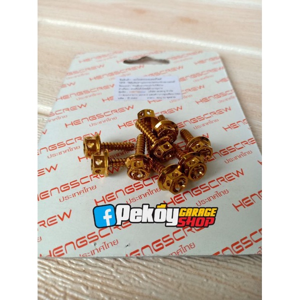 Jual baut body probolt honda gold flower drat kasar honda beat, scoopy, vario heng thailand ...