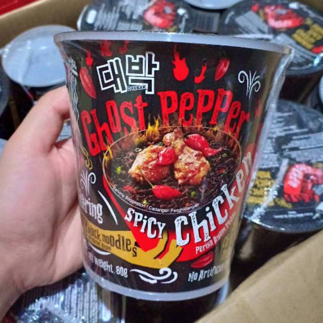 Jual [READY STOCK!] GHOST PEPPER Maggi Spicy Chicken Noodles | Shopee ...
