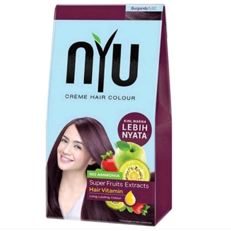 Jual Nyu Creme Hair Colour Pewarna Rambut All Variant. | Shopee Indonesia