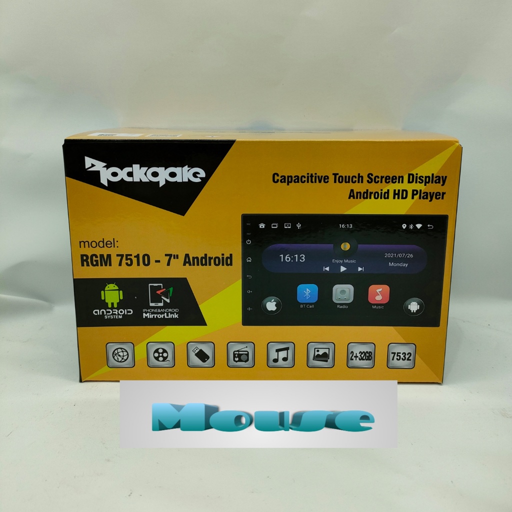 Jual Head Unit Android Rockgate 7 inch 2GB-32GB New Versi | Shopee ...