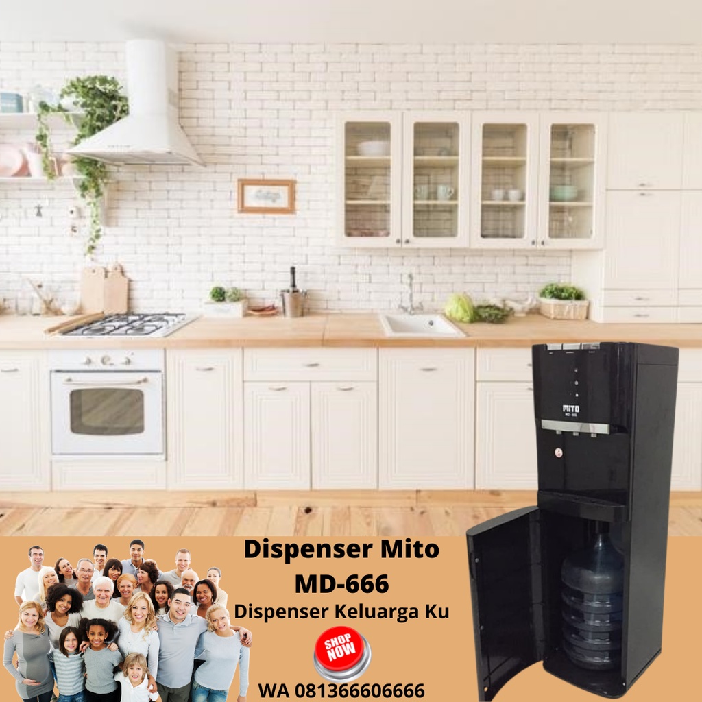 Jual DISPENSER MITO MD-666 GALON BAWAH | Shopee Indonesia