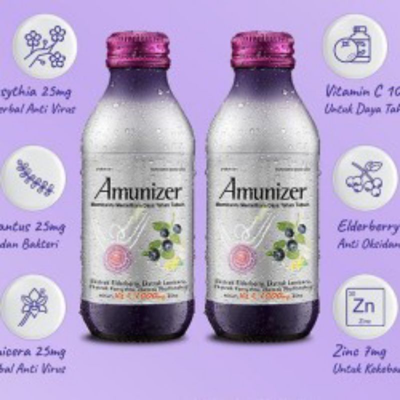 Jual AMUNIZER BOTOL 140ML | Shopee Indonesia