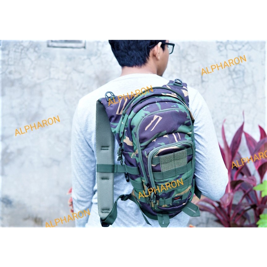 Jual Tas Hydropack Army Tactical Ransel Gowes Tentara TNI Polisi Militer Alpharon X3 | Shopee ...