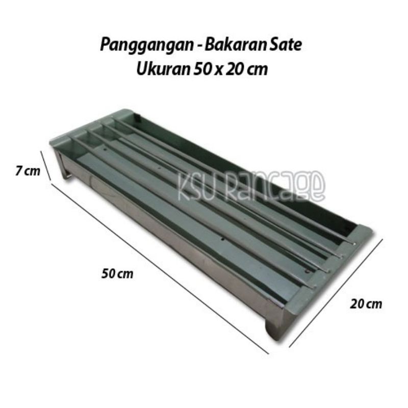 Jual Bakaran Sate Ukuran 50 x 20 cm | Shopee Indonesia