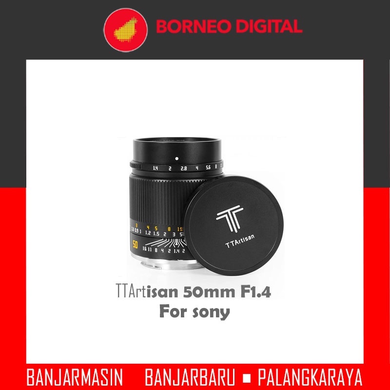 Jual TTArtisan Lens 50mm F1.4 ASPH Full Frame CUCI GUDANG | Shopee ...
