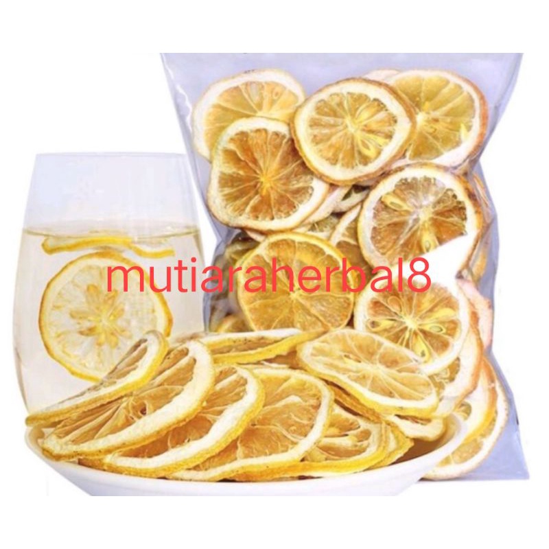 Jual Irisan Lemon kering 10gram/ DRIED sliced Lemon tea | Shopee Indonesia