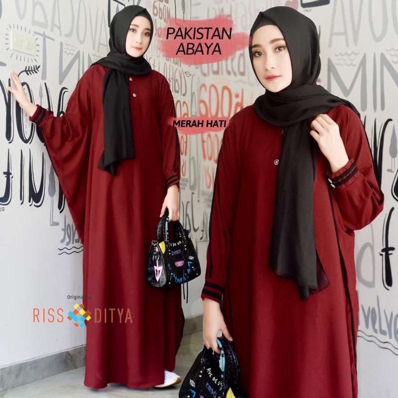 Jual PAKISTAN ABAYA BY RISSADITYA | Shopee Indonesia