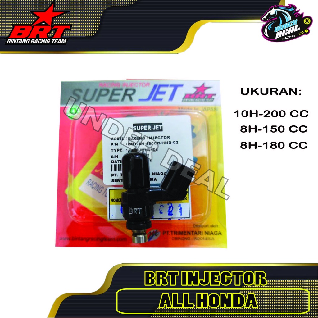 Jual BRT Injektor Honda Crf150 Pcx Cbr Cb Vario Beat FI Scoopy Ukuran ...