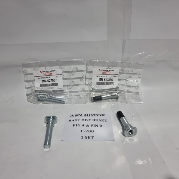 Jual PIN CALIPER ATAU BAUT CALIPER PIN A DAN PIN B L200 HARGA PER 1 SET ...