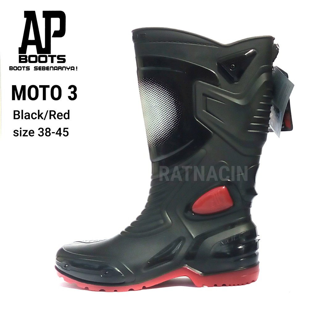Jual SEPATU BOOT AP MOTO 3 BIKER SEPATU BIKER KEREN DAN MURAH | Shopee ...