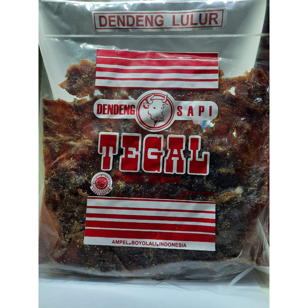Jual DENDENG LULUR SAPI TEGAL ( 250 GR ) | Shopee Indonesia