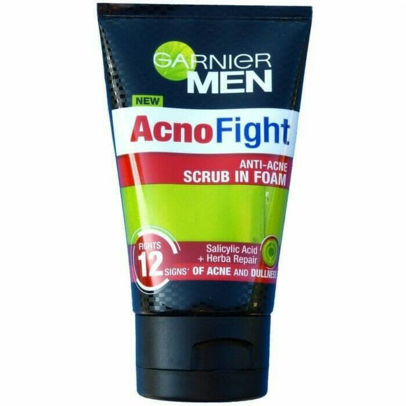 Jual Garnier Men Agno Fight Srub in Foam 100ml | Shopee Indonesia