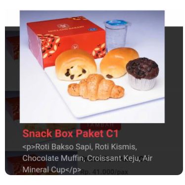 Jual Paket Snack Box Holland Bakery | Shopee Indonesia