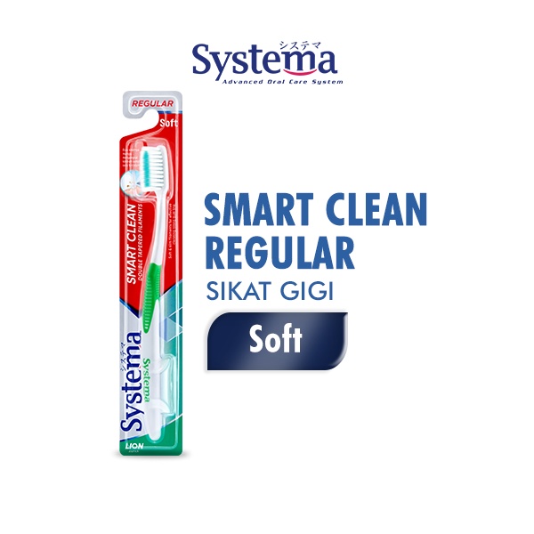 Jual Systema Sikat Gigi Smart Clean Regular Head | Shopee Indonesia