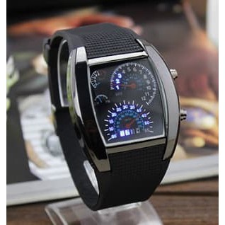Jual Speedometer LED watch Jam Tangan TVG Speedo Meter | Shopee Indonesia