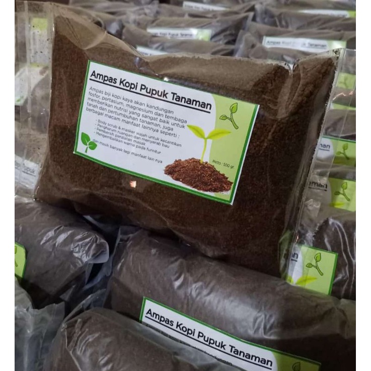 Jual Ampas Kopi 500 Pupuk Tanaman Scrub Kopi Shopee Indonesia