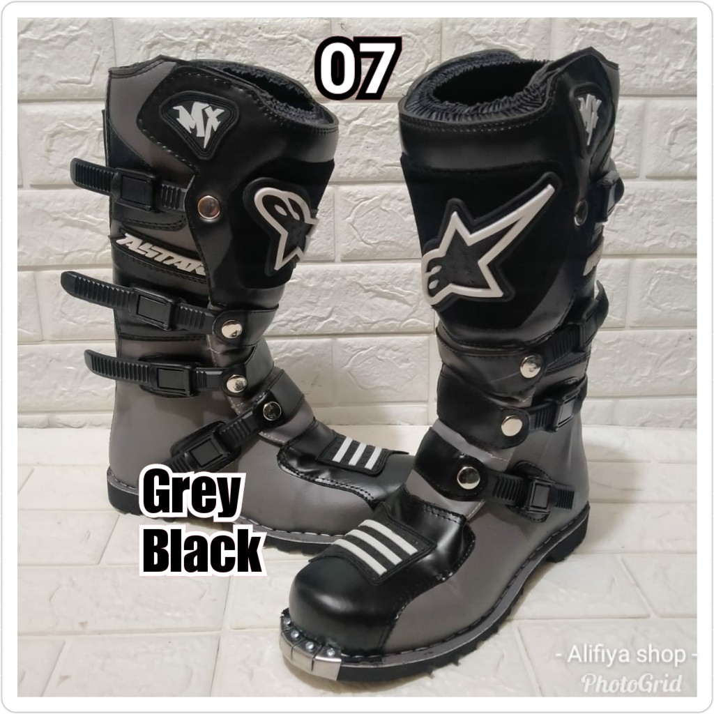 Jual SEPATU CROSS UJUNG BESI SEPATU TRAIL ADVENTURE UJUNG BESI SEPATU ...