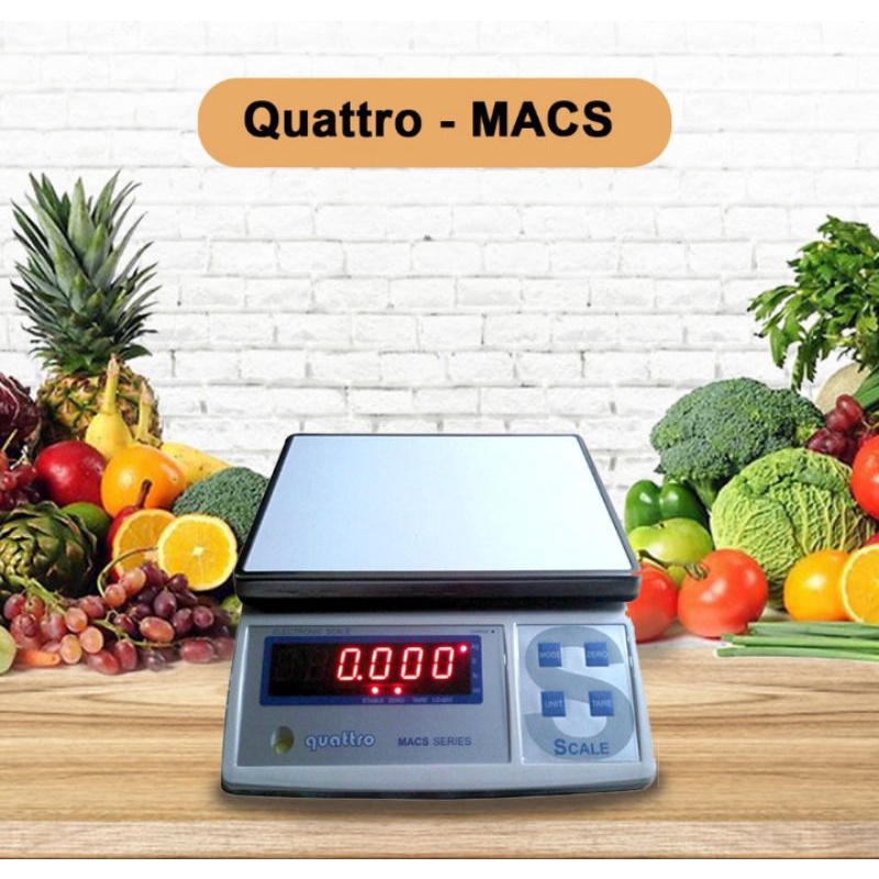 Jual Timbangan Digital Quattro MACS-W Series - 3kg x 0.1g/Timbangan ...
